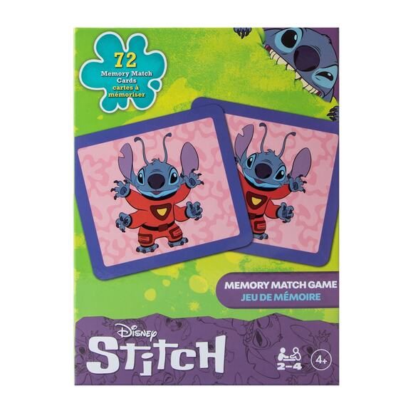 Disney | Toys | Disney Stitch Spin Master Memory Match Game Bnwt | Poshmark